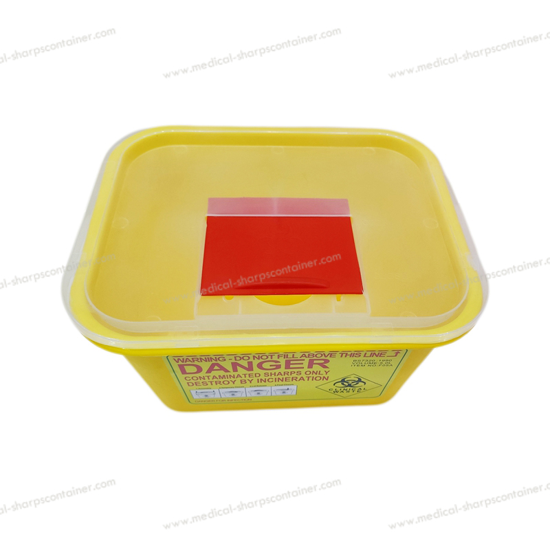5L medical sharps container