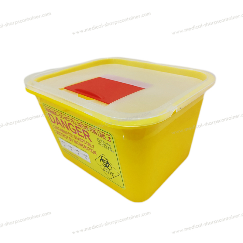 5L medical sharps container