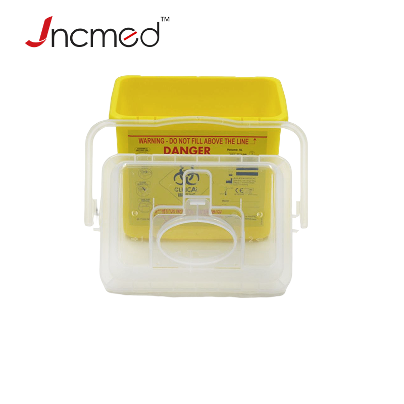 5L sharp container medical biohazard containers medical wastes bin