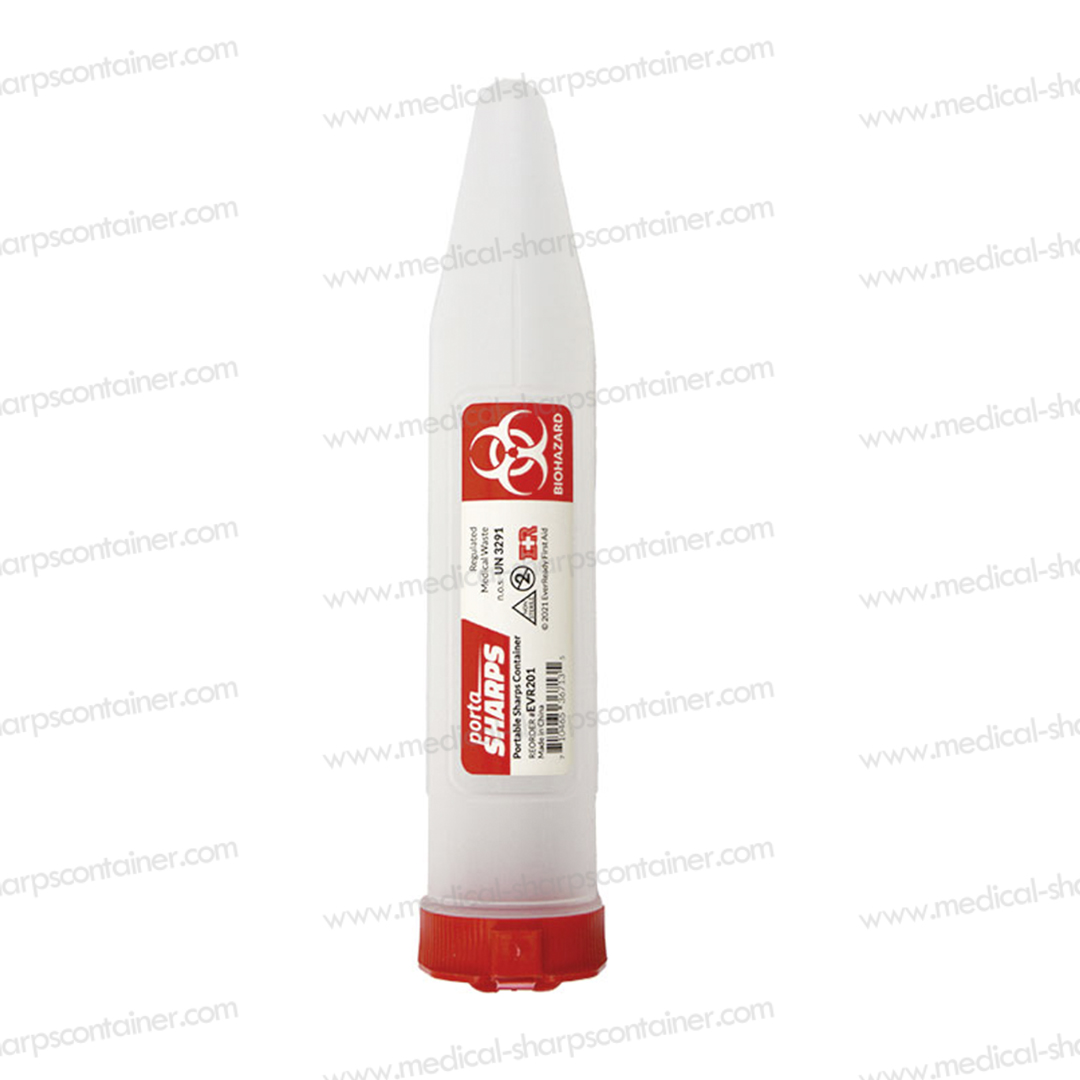 0.1L pocket sharps disposal container