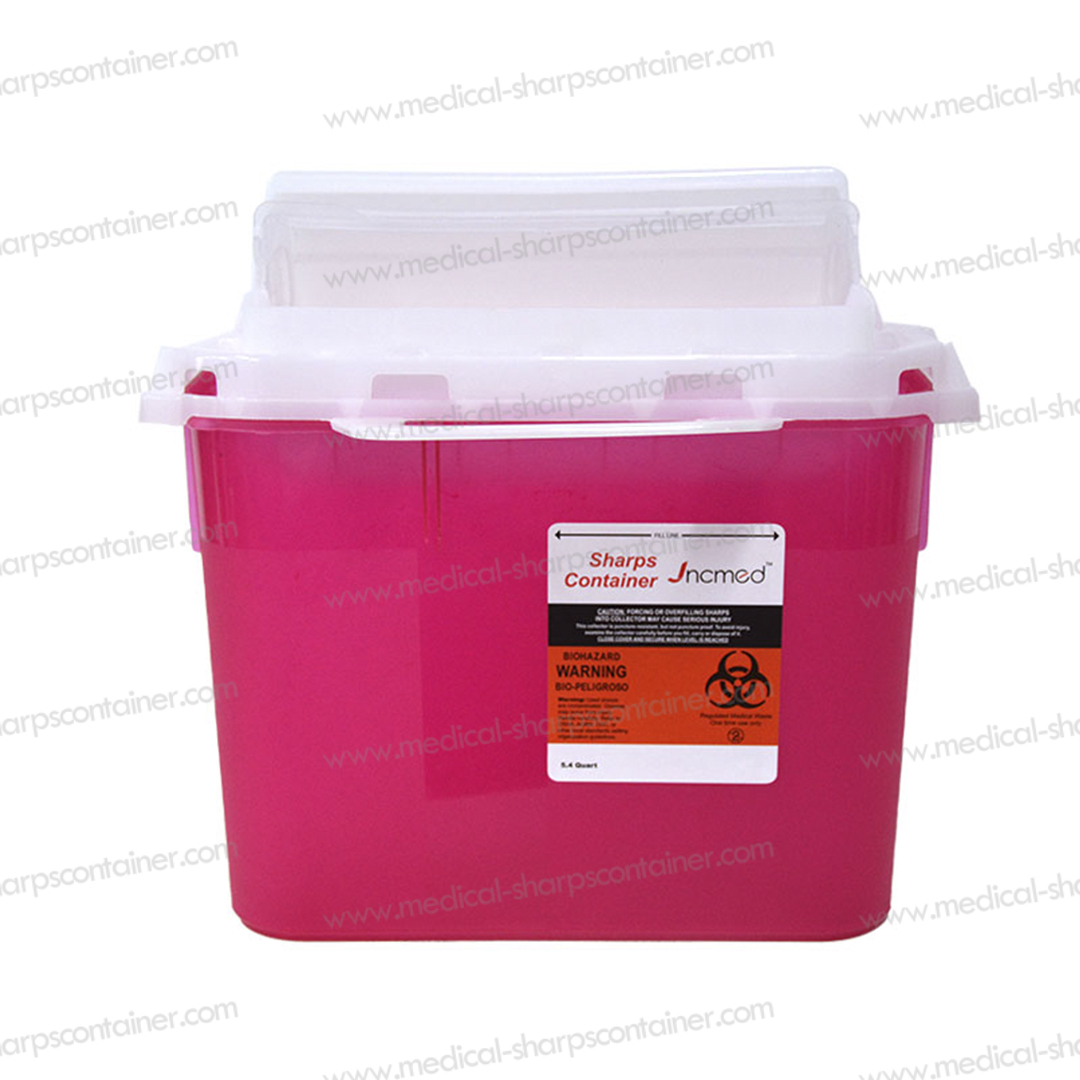 5 4 Quart Medical Disposable Sharps Container